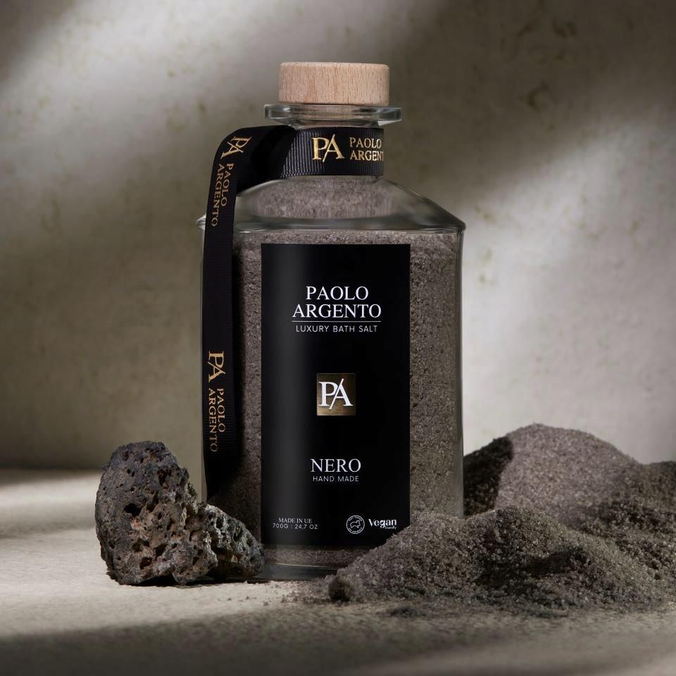 Sól do kąpieli Sól Do Kąpieli Paolo Argento Nero 700 g - Opinie i ceny na Ceneo.pl