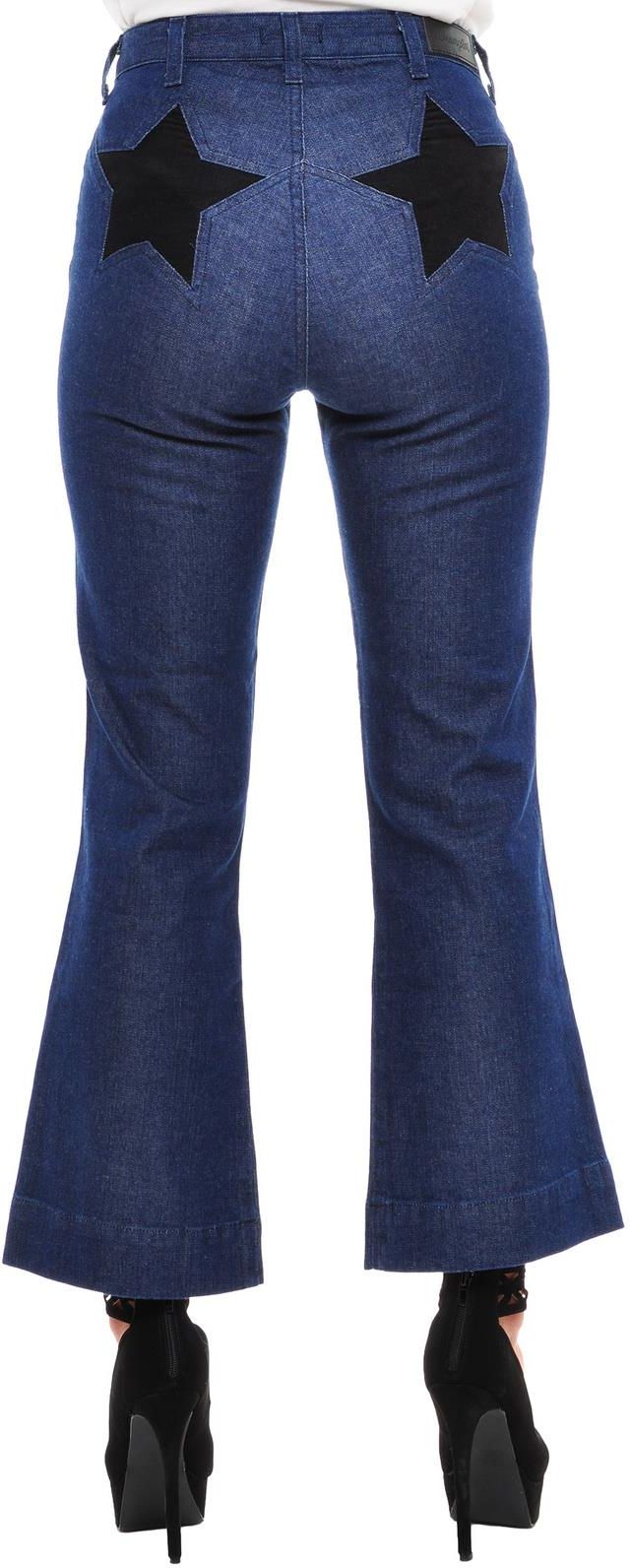 WRANGLER CROP STAR FLARE INDIGO STAR W218GC070 - Ceny i opinie - Ceneo.pl