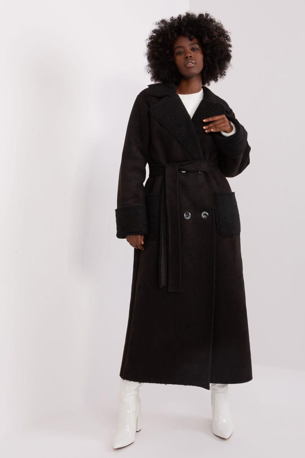 Płaszcz Damski Model LK-PL-509460.00P Black - Lakerta - Ceny i opinie ...