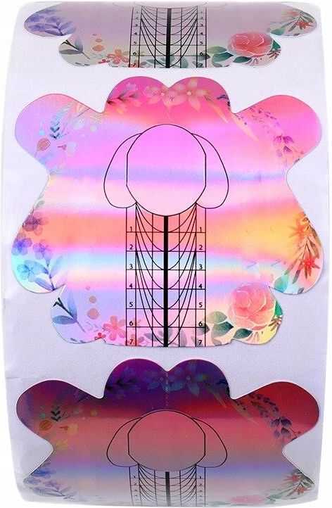 Nail Art Tools Colorful Paper Tray Nail Guide Self - Opinie i ceny na ...