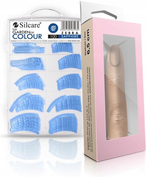 Silcare Zestaw Do Nauki Stylizacji Palec 6,5cm Z Tipsami - Opinie i ...