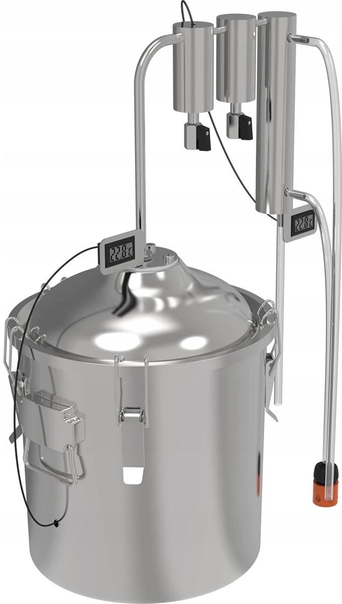 Browin Destylator Klasyczny Convex 18L 2 Odstojniki Chłodnica Do Bimbru ...