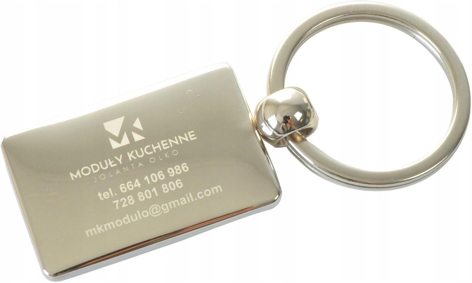 Metalowy Brelok Grawer Do Kluczy 50szt. 1623516560 - Gadżety odzieżowe ...