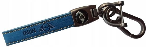Mini Brelok Breloczek Skóra Niebieski 1643169011 - Gadżety odzieżowe ...