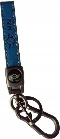 Mini Brelok Breloczek Skóra Niebieski 1643169011 - Gadżety odzieżowe ...