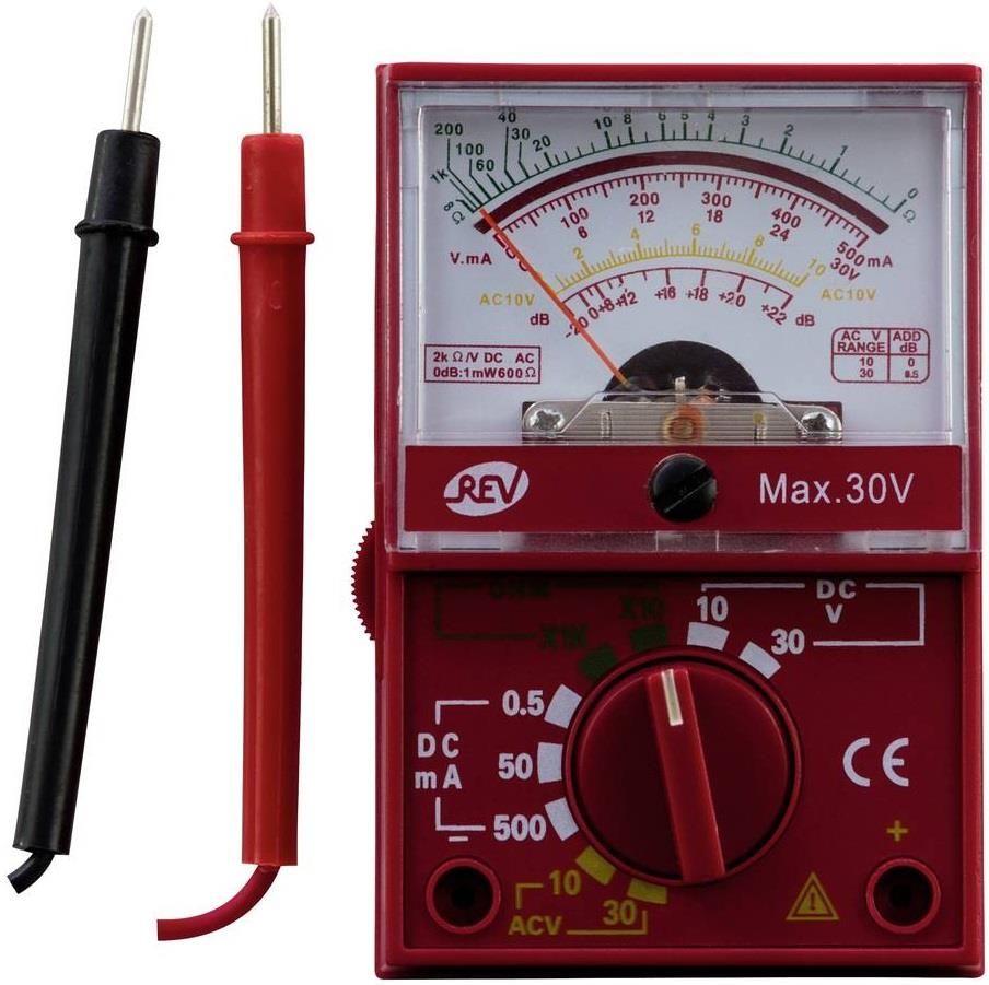 Rev Germany Miernik Wychyłowy Analogowy Multimetr Elektroniczny V A 30V ...