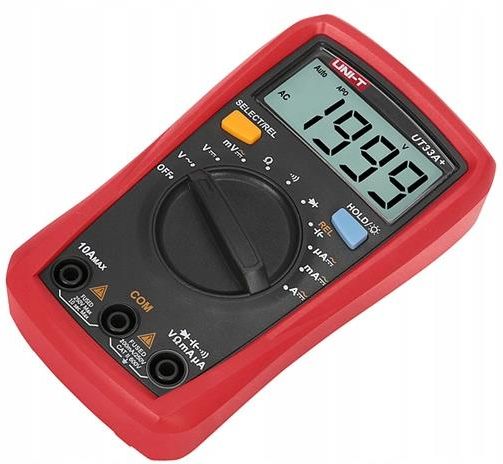 Uni-T Multimetr Miernik Uniwersalny U/I/R/C Ut33A+ - - Opinie i ceny na Ceneo.pl