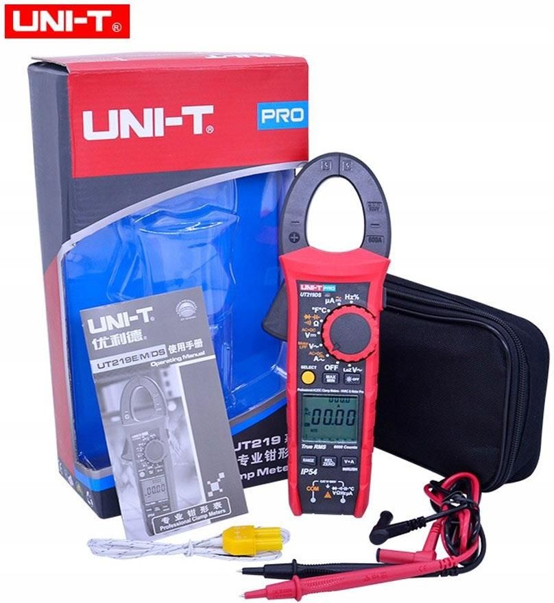 Uni-T Ut219Ds Miernik Cęgowy Do 600A Dc Ac True Rms - - Opinie i ceny na Ceneo.pl