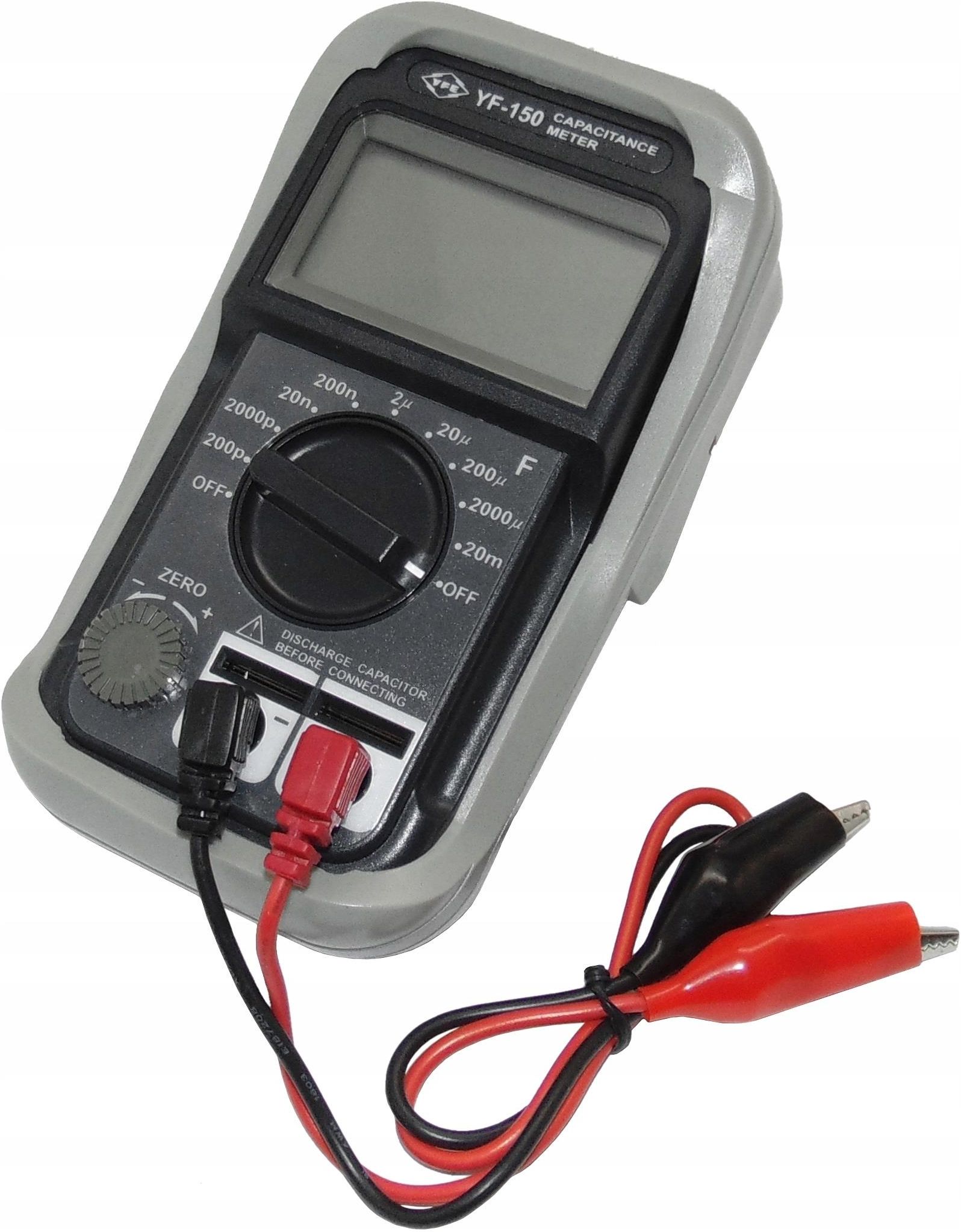 Tenmars Cyfrowy Miernik Pojemności Yf-150 Wyświetlacz Lcd - - Opinie i ceny na Ceneo.pl