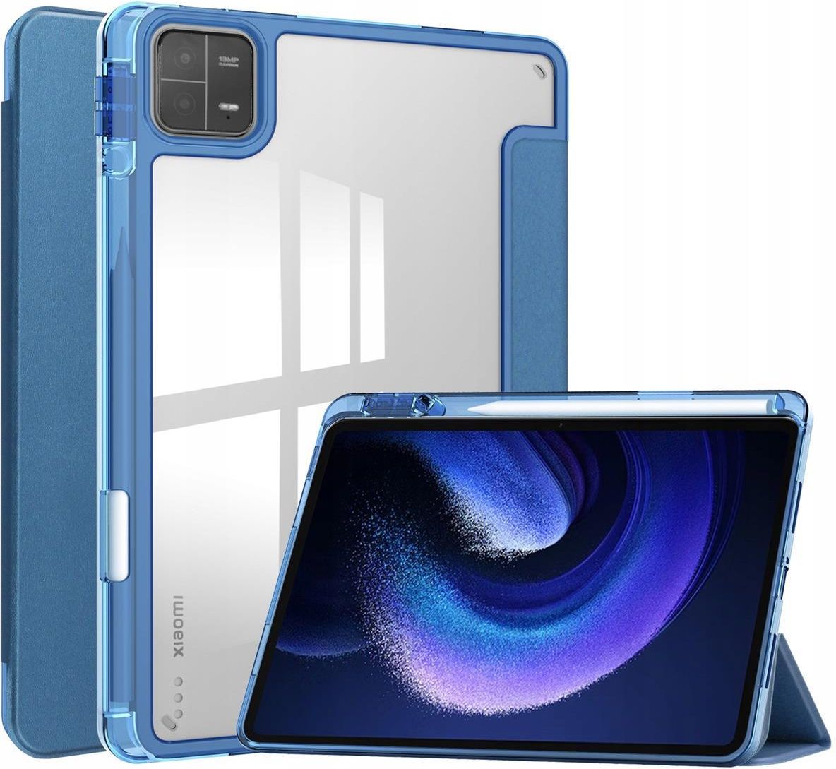 Bizon Tab Clear Satin Do Pad 6 / Pro Granatowe - Opinie i ceny na Ceneo.pl