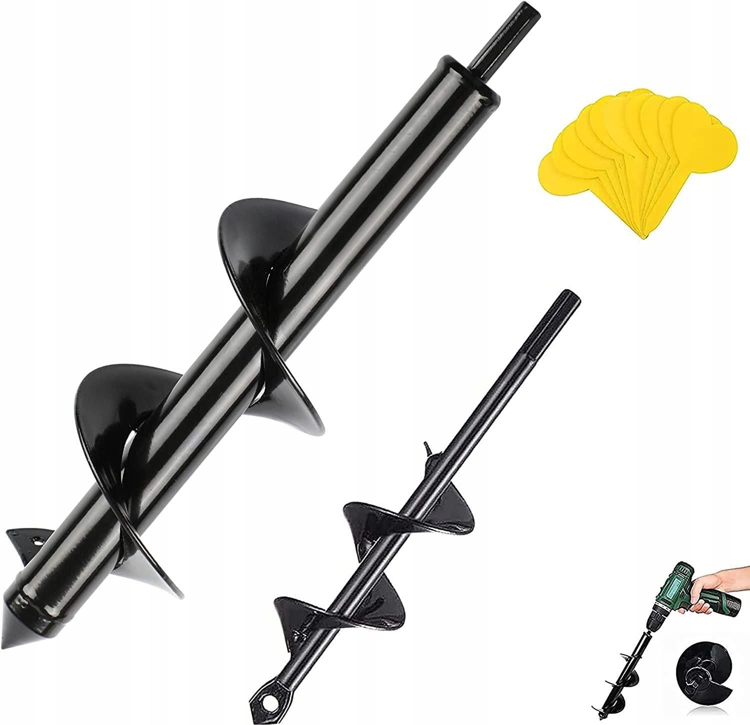 Adeytos Wiertło Do Ziemi Świder Ogrodniczy 8X30cm +4X22cm - Ceny i opinie - Ceneo.pl