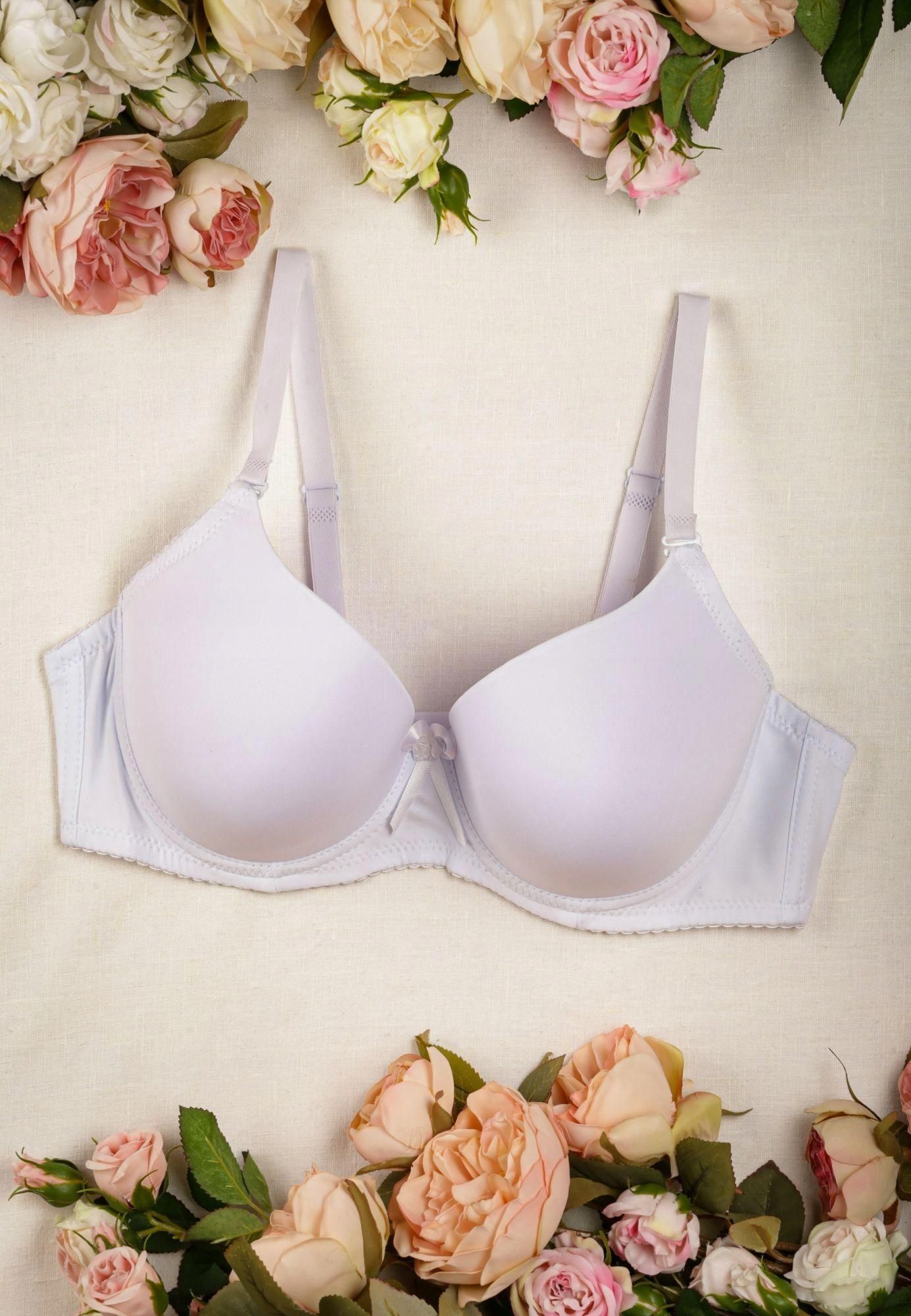 Born2Be Biały Biustonosz damski 85C Full Cup - Ceny i opinie - Ceneo.pl