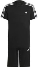 Komplet adidas Training Essentials 3-Stripes Jr Ic5670 : Rozmiar - 128 ...