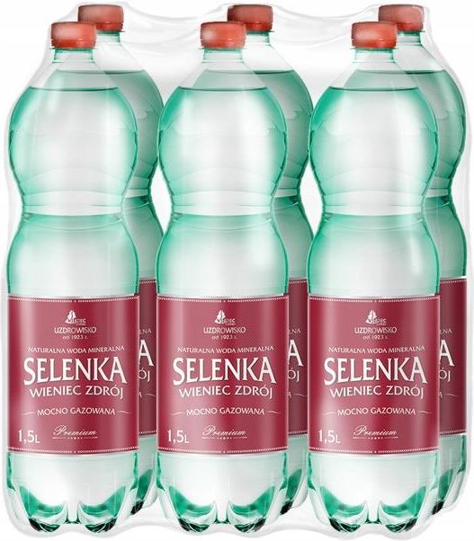 Selenka Woda Mocno Gazowana 1,5l 3 Zgrzewki 18szt. - Ceny i opinie ...