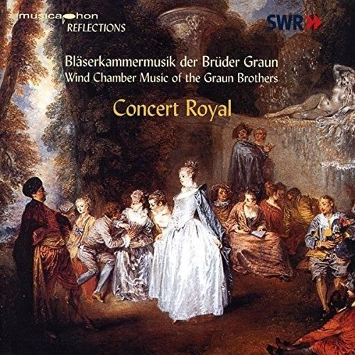 Płyta kompaktowa Johann Gottlieb Graun - Concert Royal -Blesermusik von ...