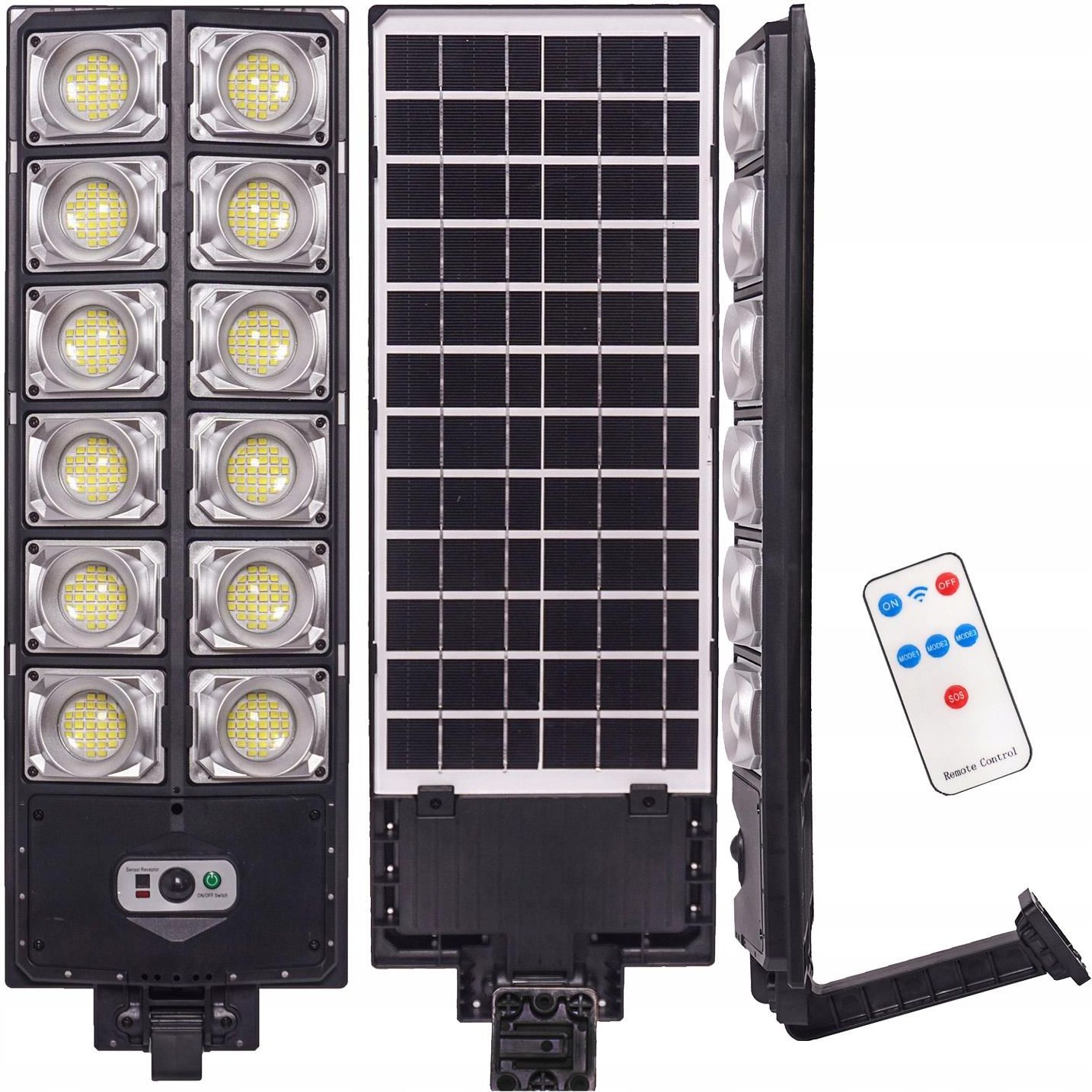 Solar Light Lampa Solarna Uliczna Latarnia Led 1200W Pilot 493 - Ceny i ...