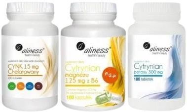 Aliness Magnez 100tabl. + Potas 100tabl. + Cynk 100tabl. - Opinie i ...