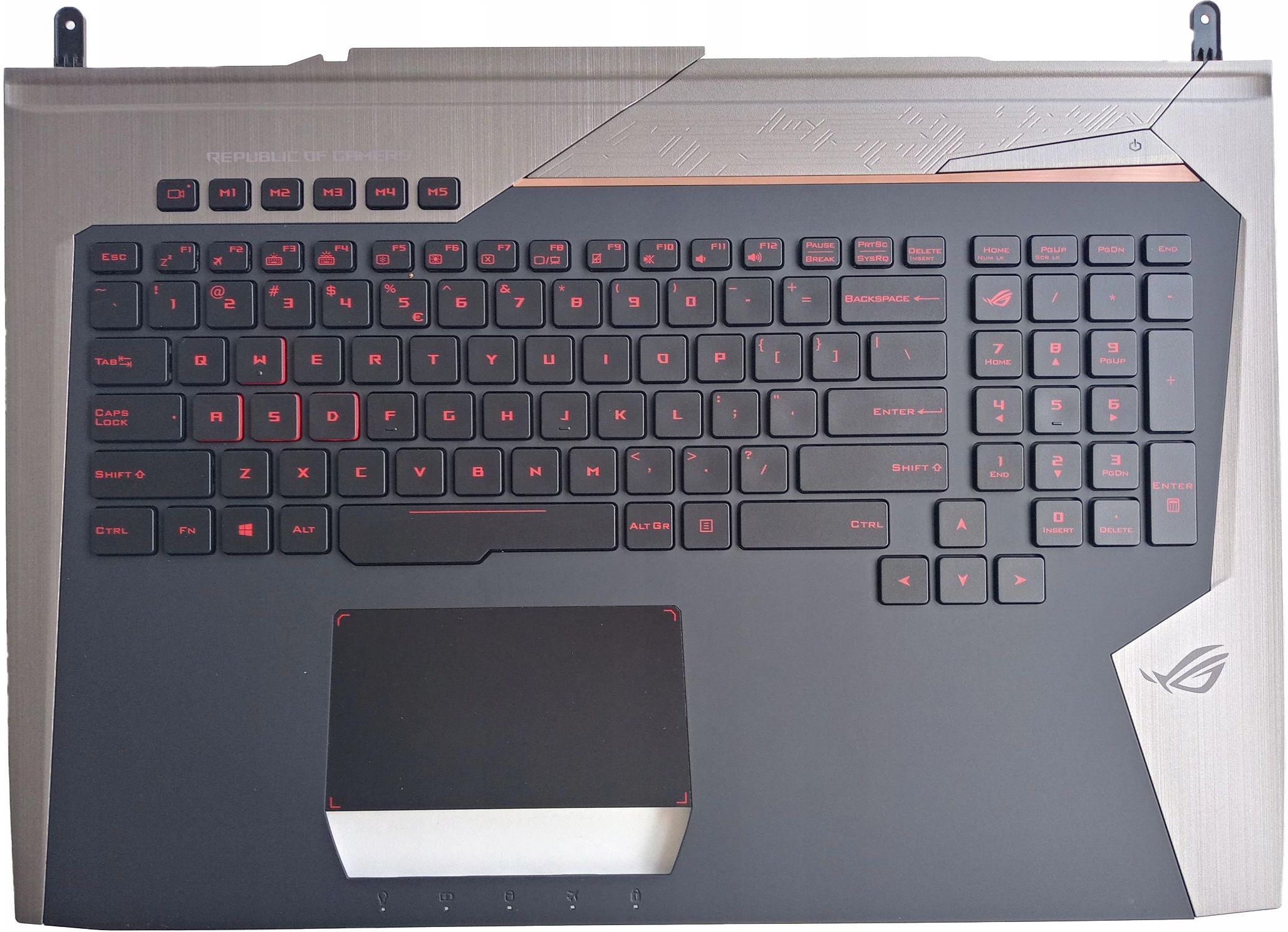 Podzespoły do laptopa Asus Palmrest Klawiatura Rog G752VS (KBG752 ...