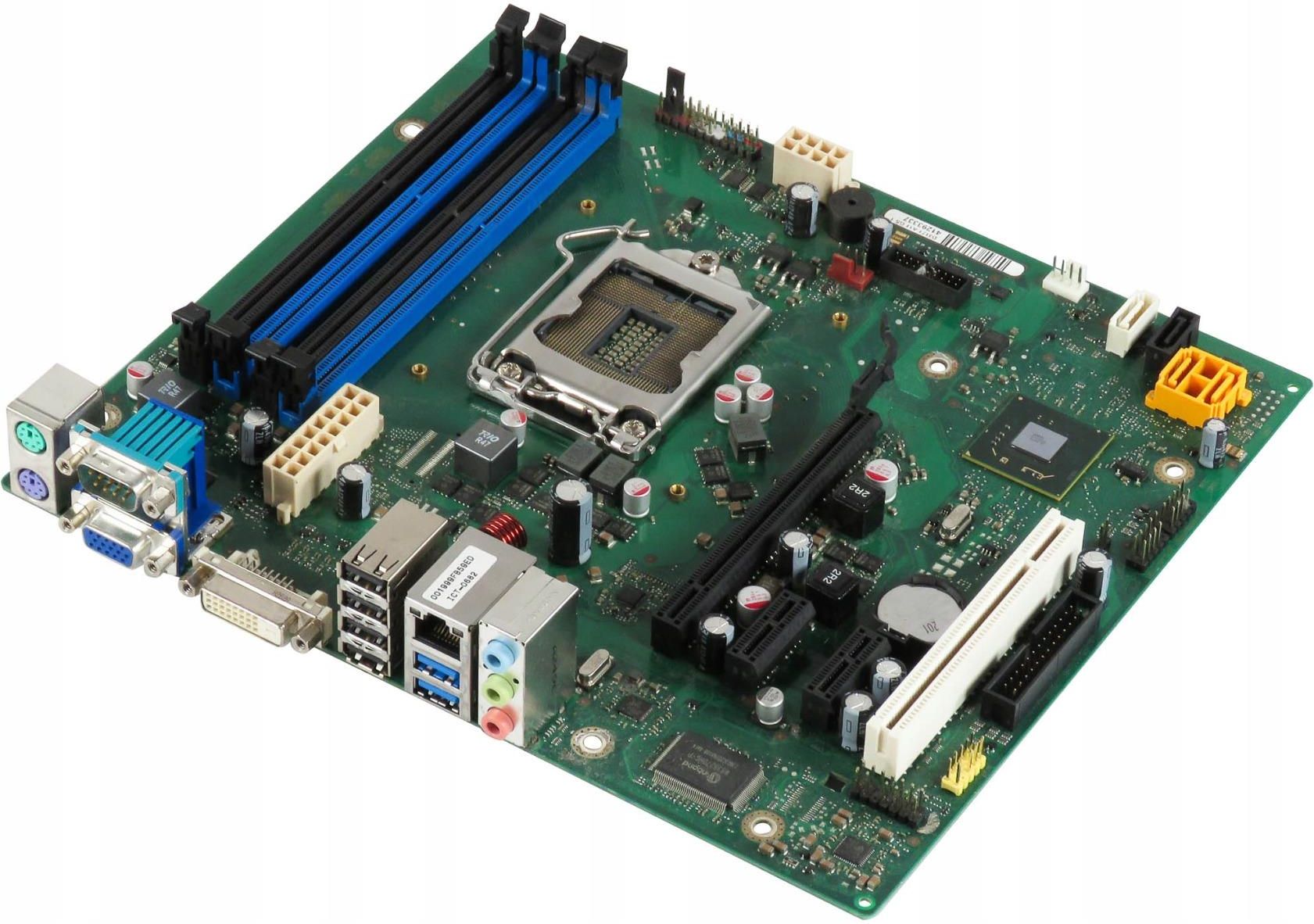 Podzespoły do laptopa Fujitsu D3171-A11 GS1 LGA1155 4x DDR3 Esprimo ...