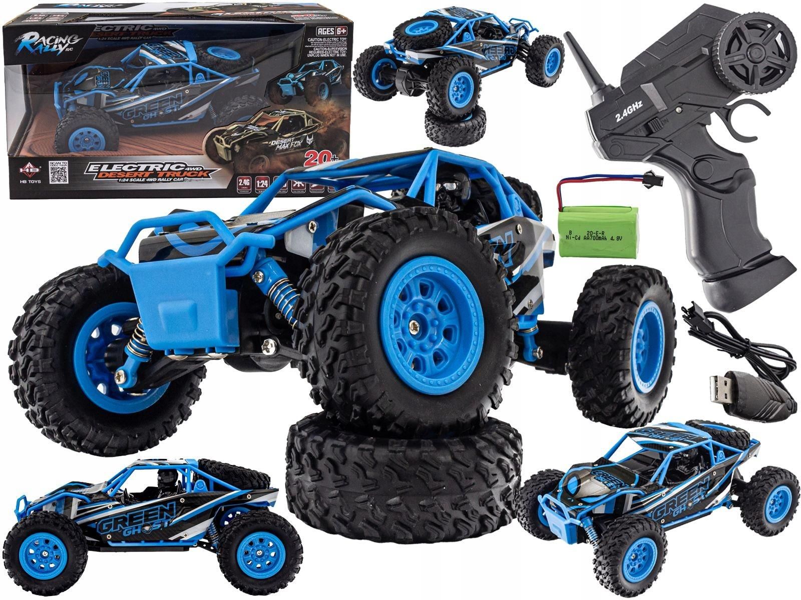 Leantoys Duży Zdalnie Sterowany Samochód Terenowy 4X4 Rc Auto Zabawka ...