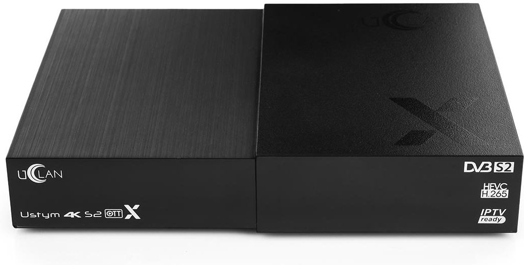 Uclan Ustym 4K S2 OTT X DVB-S2 SAT/IPTV OpenATV 7.3 - Opinie i ceny na Ceneo.pl