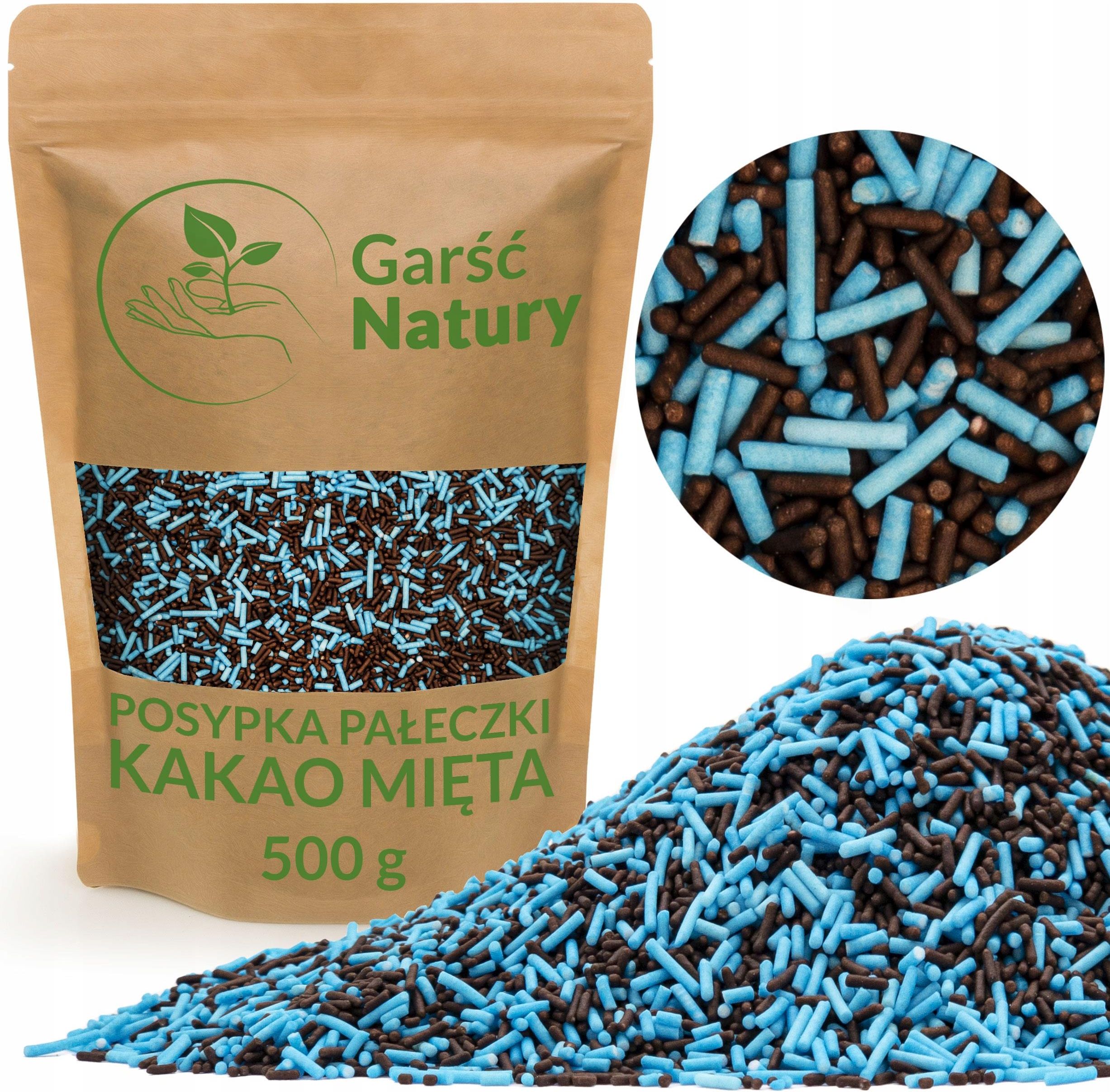 Emix Posypka Cukrowa Cukiernicza Pałeczki Mięta Kakao 500g - Ceny i ...