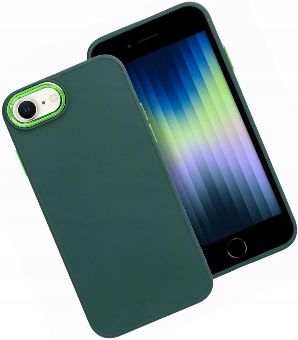Izigsm Etui Silikonowe Do Iphone Se 2020 Frame - Etui na telefon, ceny ...