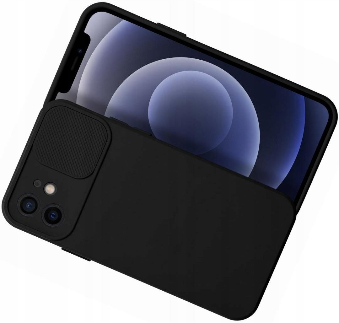 Izigsm Etui Silikonowe Slide Do Iphone 12 Nakładka - Etui na telefon ...