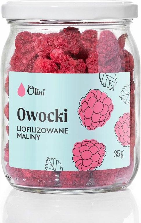 Olini Owocki Maliny Liofilizowane 35g - Ceny i opinie - Ceneo.pl