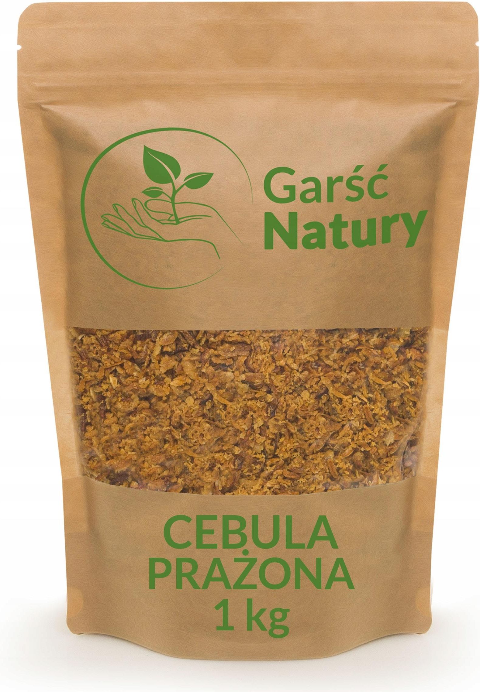 Garść Natury Cebula Prażona Smażona Polska Cebulka 1kg - Ceny i opinie ...