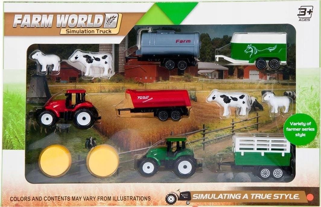 Madej Zestaw Farma 2 Traktory Plus Naczepy I Akcesoria - Ceny i opinie ...