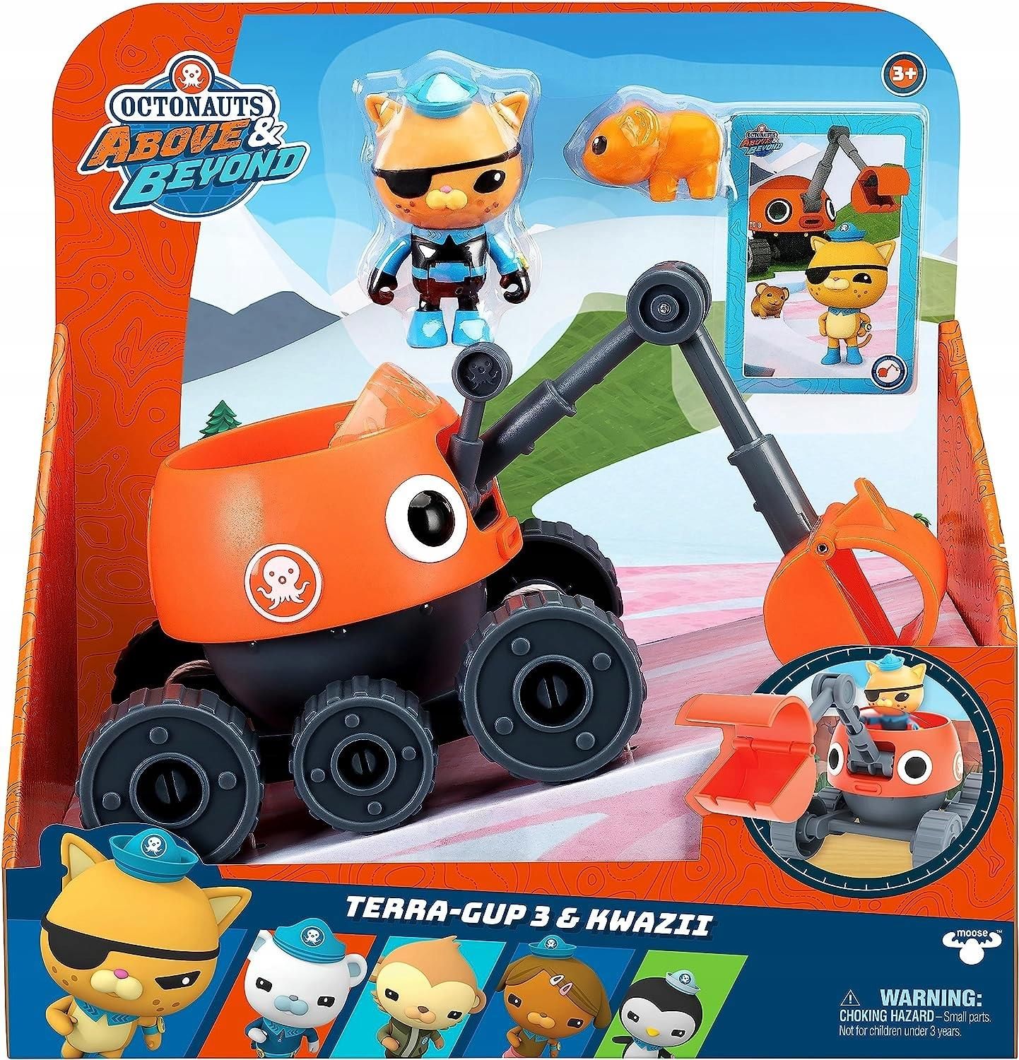 Moose Toys Oktonauci Octonauts Figurki Terra-Gup Kwazii - Ceny i opinie ...