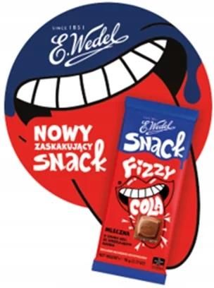 E.Wedel 20 X Czekolada Mleczna Snack Cola 90g - Ceny i opinie - Ceneo.pl