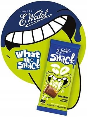 E.Wedel 20 X Czekolada Mleczna Snack Sour 100g - Ceny i opinie - Ceneo.pl