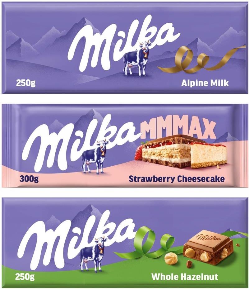 Milka Zestaw Czekolada Mleczna Duża Mix Smaków 3szt. - Ceny i opinie ...