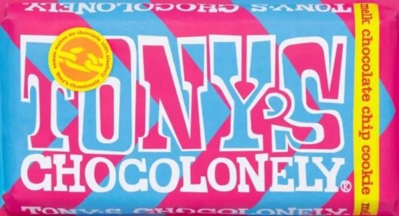 Tony'S Chocolonely Chocolate Chip Cookie Czekolada 180g - Ceny i opinie ...
