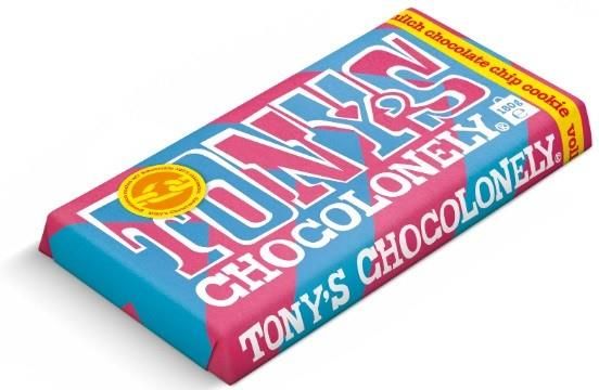 Tony'S Chocolonely Chocolate Chip Cookie Czekolada 180g - Ceny i opinie ...