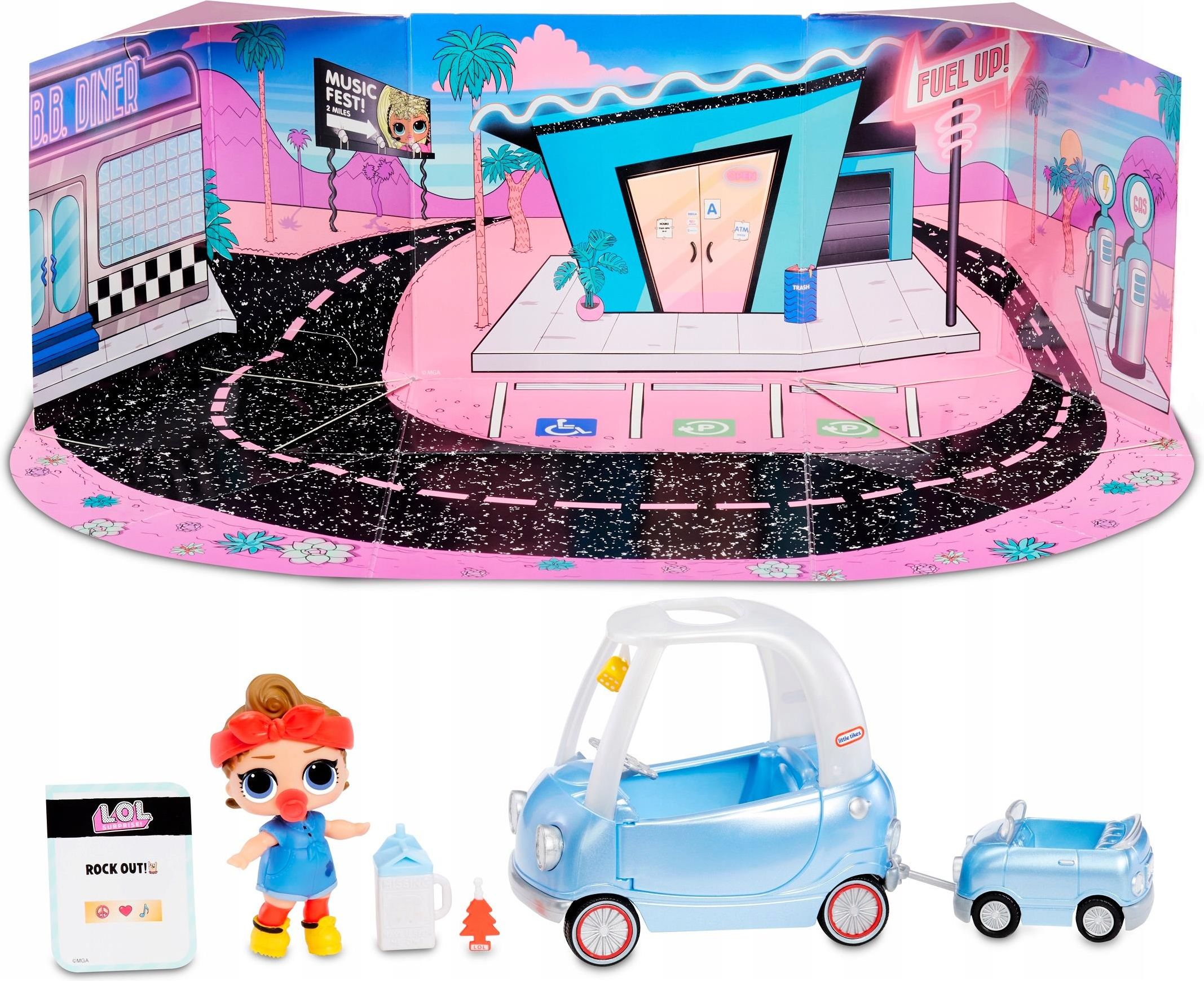 Lalka L.O.L. Surprise Lol Suprise Lalka Samochodzik Samochód Omg Auto ...