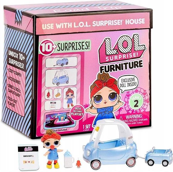 Lalka L.O.L. Surprise Lol Suprise Lalka Samochodzik Samochód Omg Auto ...