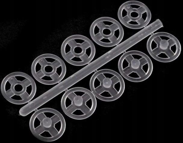 Zatrzaski plastikowe do przyszycia napy 10mm 25szt - Ceny i opinie - Ceneo.pl