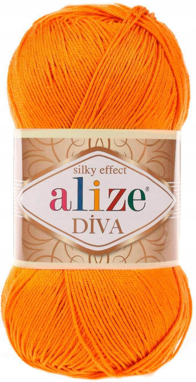 Alize Włóczka Diva 120 Pomarańczowy - Ceny i opinie - Ceneo.pl