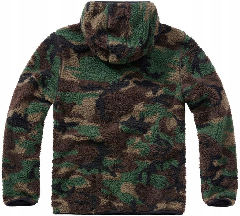 Polar Bluza Polarowa Moro Brandit Teddyfleece Worker Pullover Woodland ...