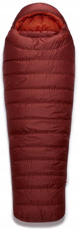 Ciepły Śpiwór Puchowy Rab Ascent 900 Oxblood Red - Ceny i opinie - Ceneo.pl