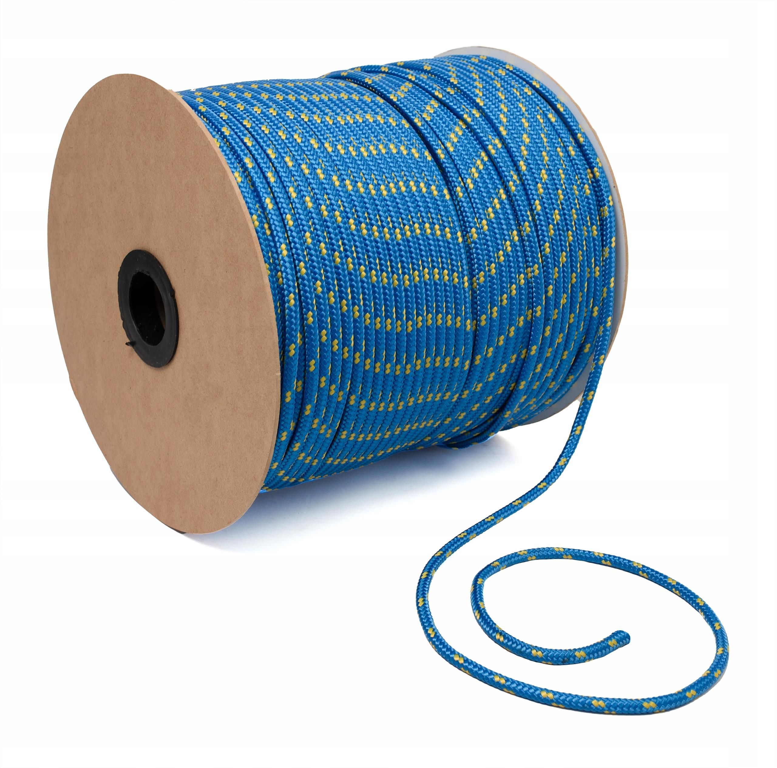 Lina Linka Polipropylenowa Żeglarska Pleciona Mocna 8Mm 30M - Ceny i opinie - Ceneo.pl