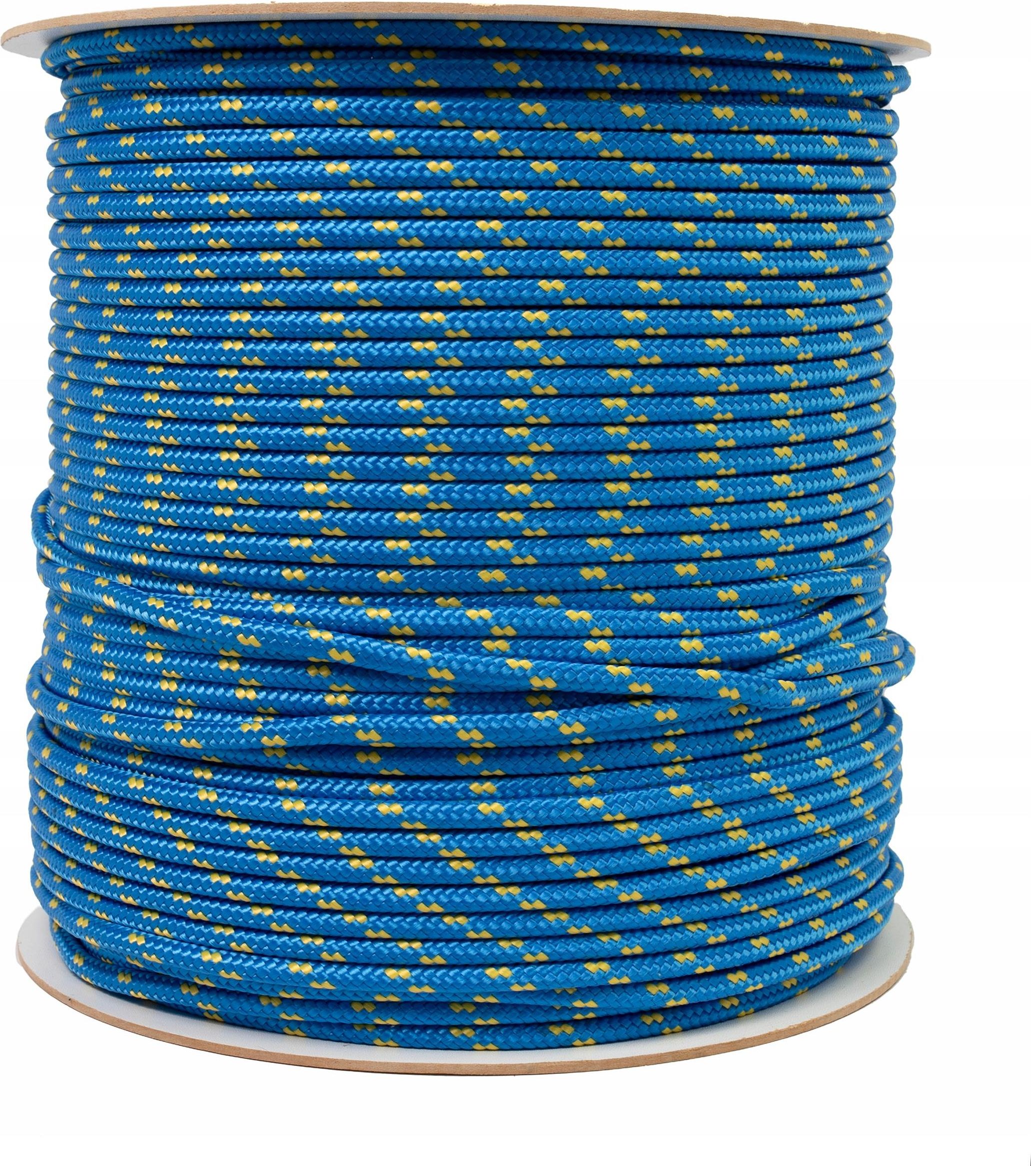 Lina Linka Polipropylenowa Żeglarska Pleciona Mocna 8Mm 30M - Ceny i opinie - Ceneo.pl