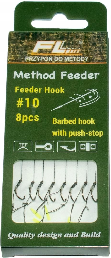 Fl Przypony Z Haczykami Nr 10 Method Feeder Push-Stop 641786 - Ceny i opinie - Ceneo.pl