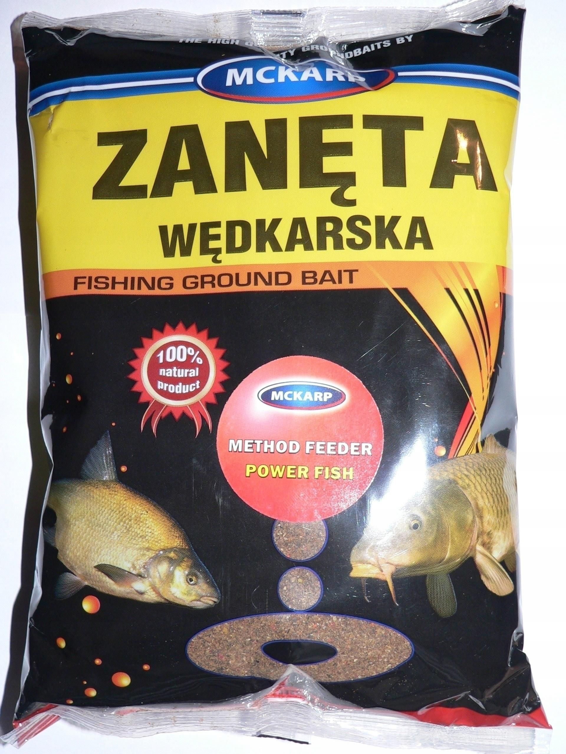Mckarp Zanęta Method Feeder 1Kg Power Fish Methodwedkujenet - Ceny i ...