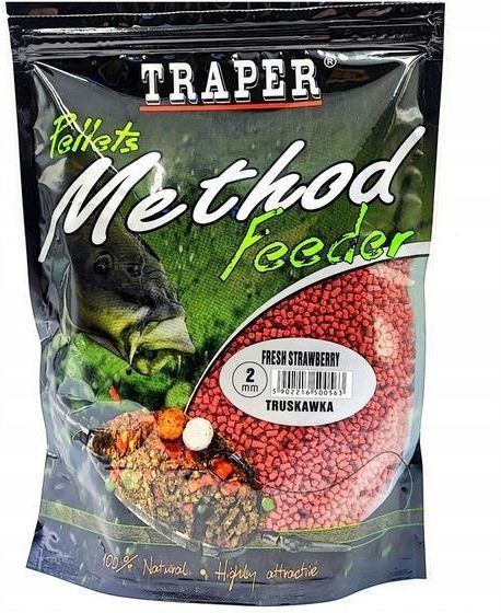 Traper Pellets Method Feeder Truskawka 2Mm 500G 4208 - Ceny i opinie - Ceneo.pl
