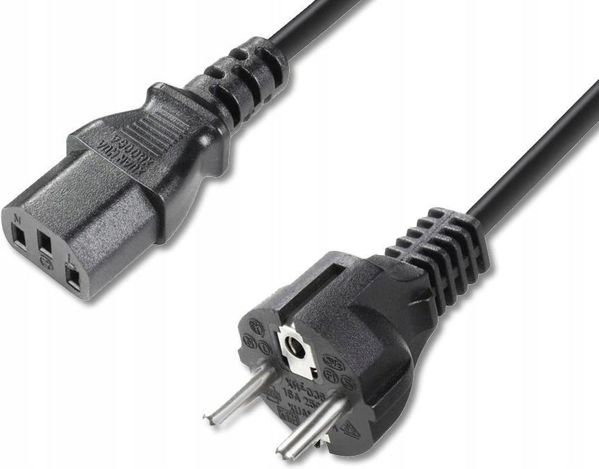 Kabel Zasilający Przewód Sieciowy Cee 7/7 Iec C13 - Ceny i opinie ...