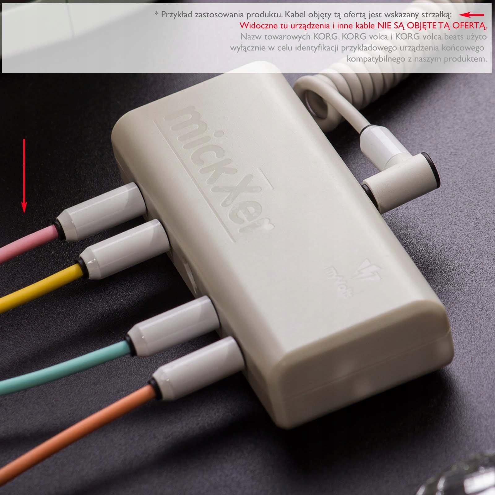 Kabel audio Candycords ACV1PI 3,5mm 3,5mm kątowy - Ceny i opinie - Ceneo.pl